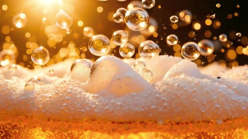 Bubbles Rising in Water, Floating Bubbles Rising Stock Footage - Video ...