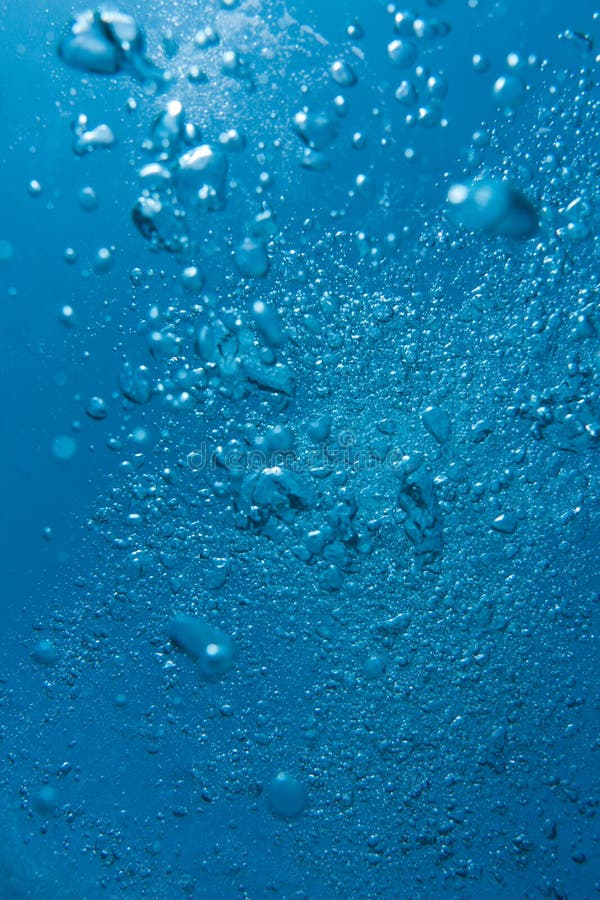 Bubbles from a Scuba diver stock photo. Image of phenomenon - 147364726