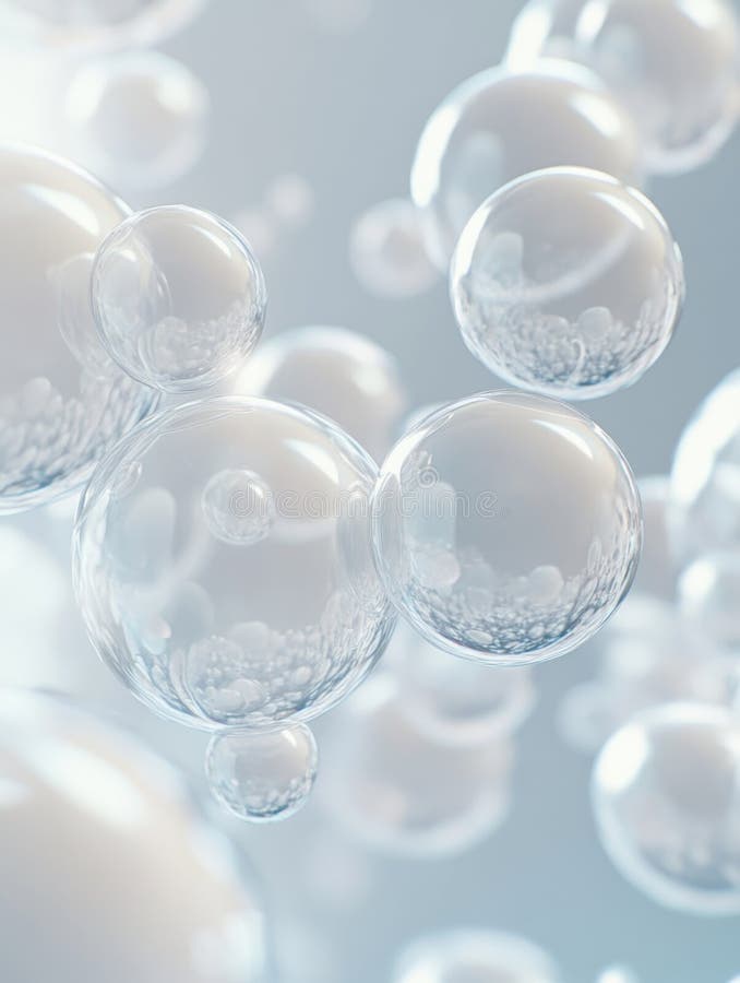 Bubbles of Soap in Water stock image. Image of clear - 385418293