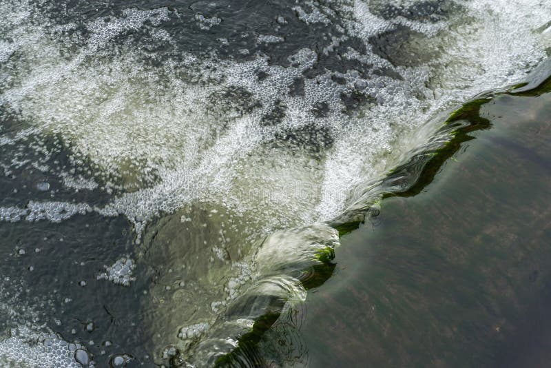 Bubbles in Stream 2 stock image. Image of nature, stream - 146023727