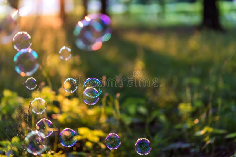 Bubbles in the sun stock image. Image of horizontal, bubbles - 86931363