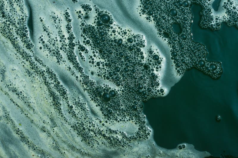 Bubbles on the surface. stock image. Image of cold, foam - 27299715