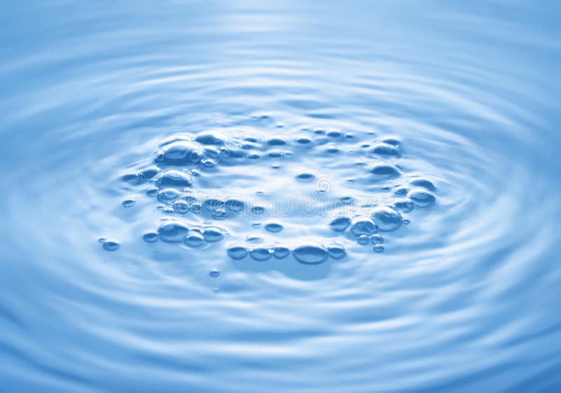 Bubbles on the Surface of the Water Stock Image - Image of shampoo ...