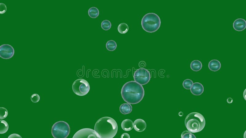 Bubbles Top Resolution Green Screen Video 4k Stock Video - Video of ...