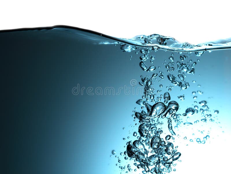 Bubbles of water stock image. Image of fresh, underwater - 21586739