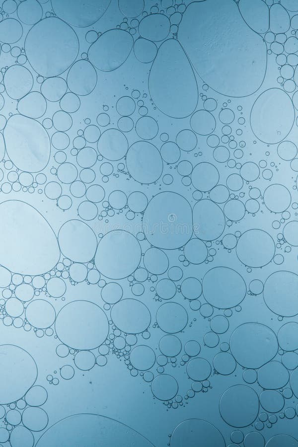 Bubbles in Water Arranged in a Pattern Stock Illustration ...
