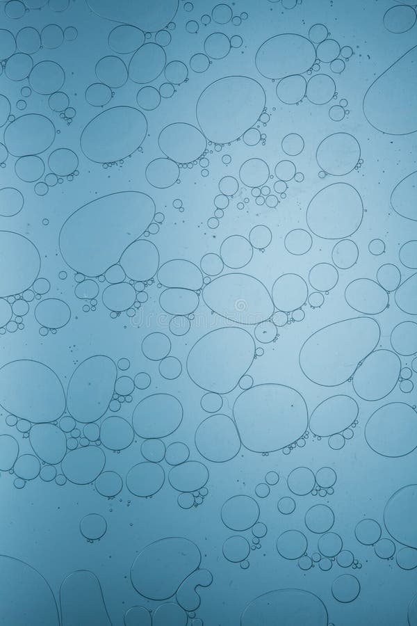 Bubbles in Water Arranged in a Pattern Stock Illustration ...