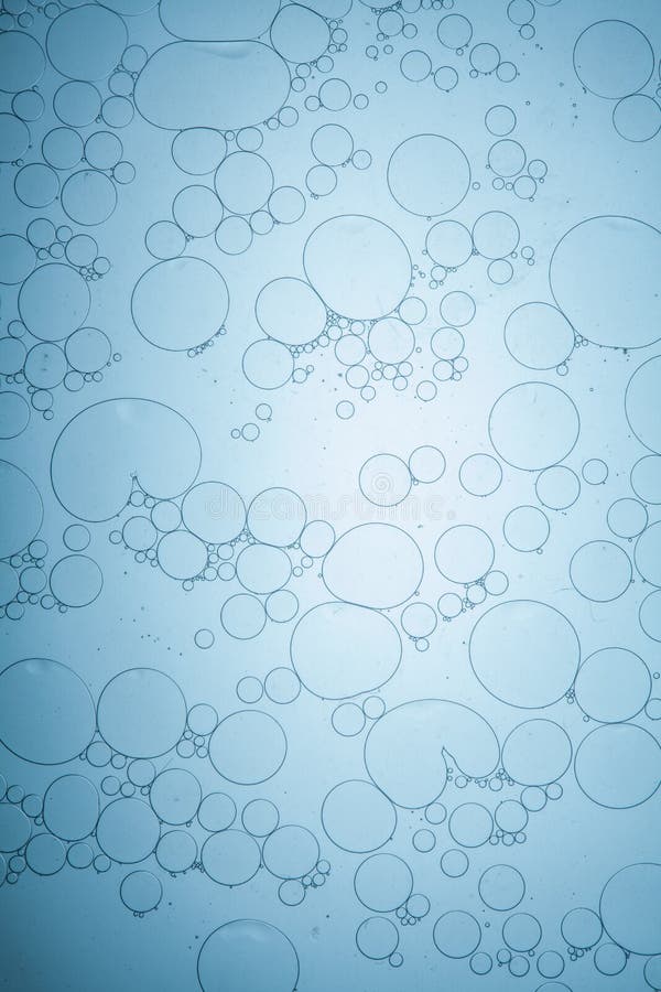 Bubbles in Water Arranged in a Pattern Stock Illustration ...