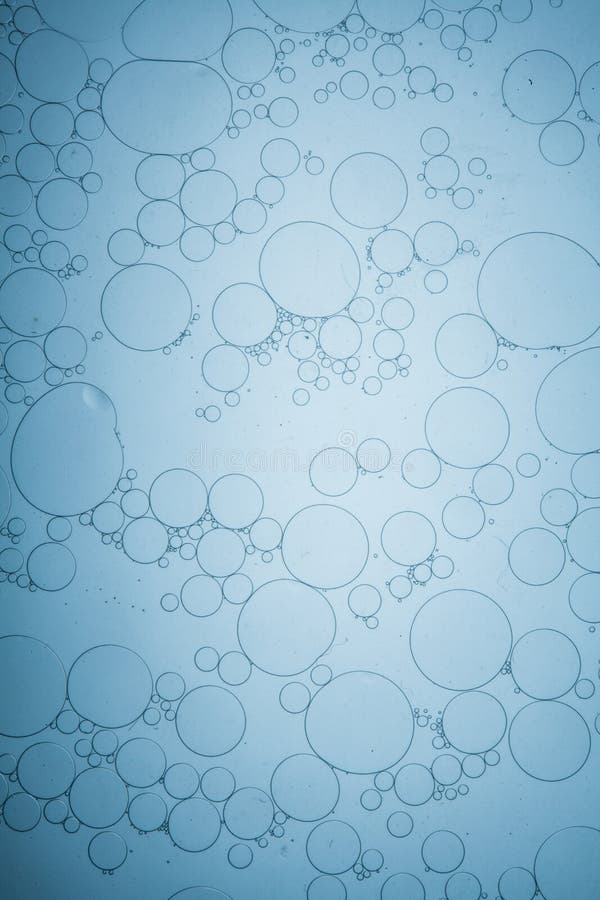 Bubbles in Water Arranged in a Pattern Stock Illustration ...