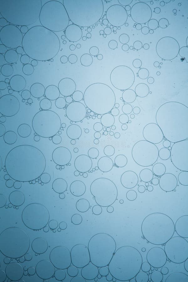 Bubbles in Water Arranged in a Pattern Stock Illustration ...