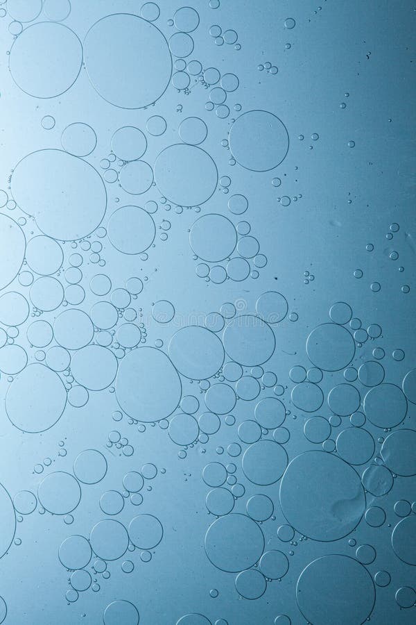 Bubbles in Water Arranged in a Pattern Stock Illustration ...