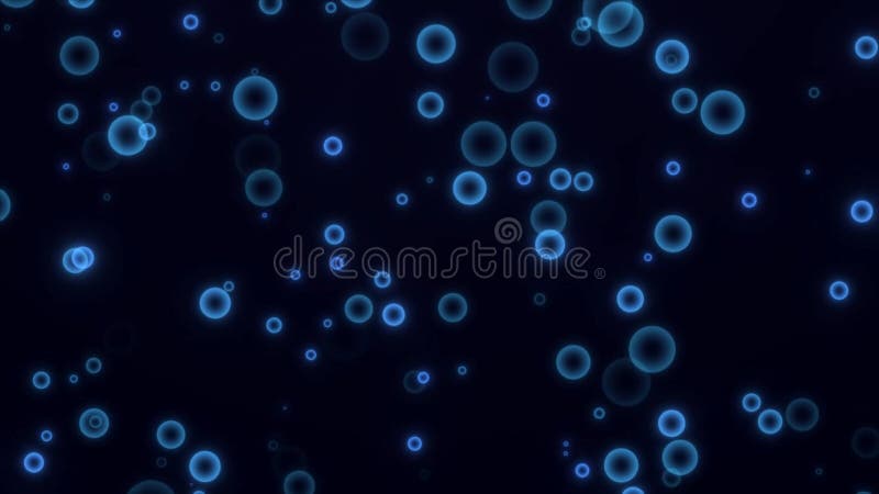 Bubbles Water Particles. Underwater Bubbles Coming. Stock Footage ...