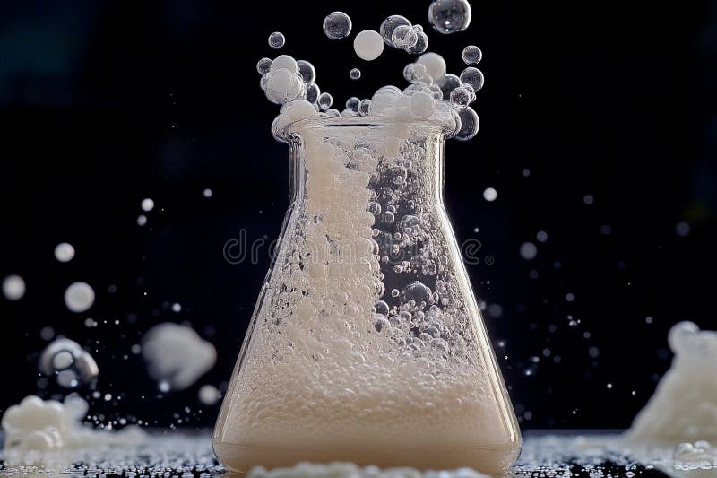 A Bubbling Flask Creates a Mesmerizing Display of Effervescence ...