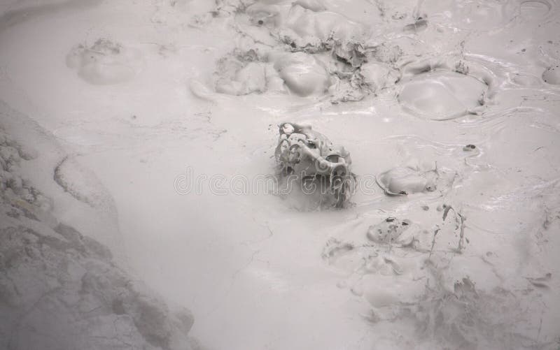 Bubbling Mud stock photo. Image of yellowstone, nature - 48612200