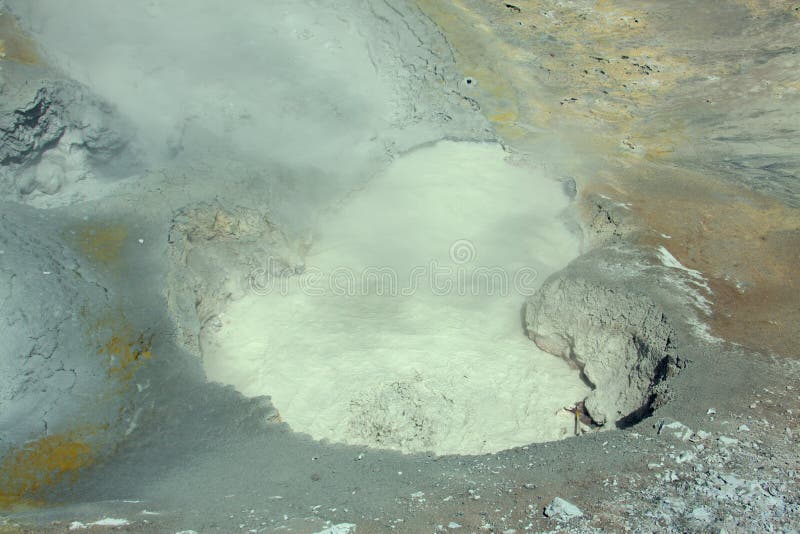 Bubbling Mud stock photo. Image of yellowstone, nature - 48612200