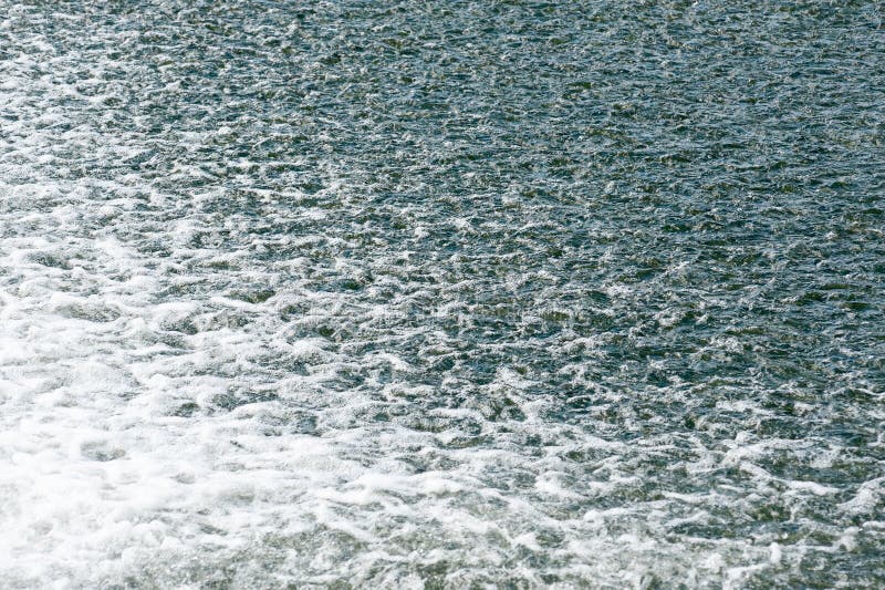 Bubbling Water Flow between Rock in the River Stock Photo - Image of ...