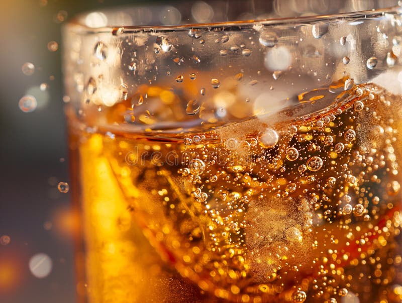 A Bubbly Elixir with a Modern Twist in Every Drop Stock Image - Image ...