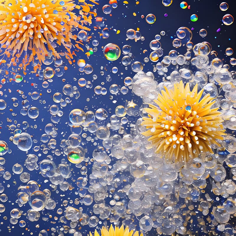 A Bubbly and Explosive Texture with Bursting Bubbles and Popping ...