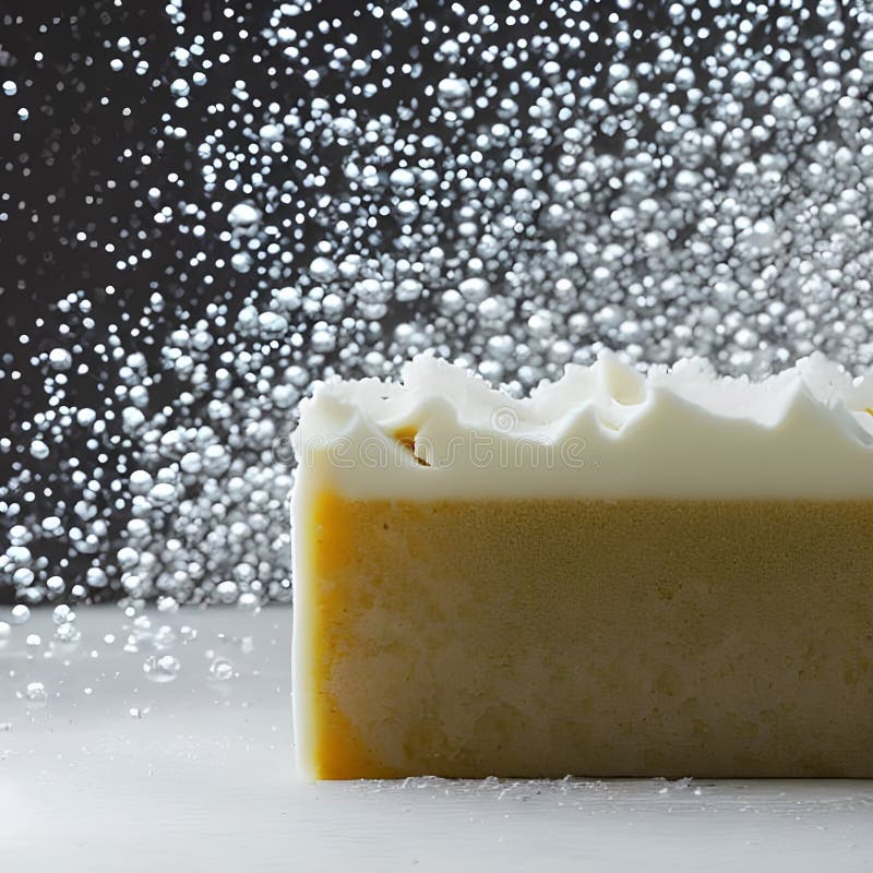 A Bubbly and Foamy Texture with Soap Suds and Bubble Bath4, Generative ...