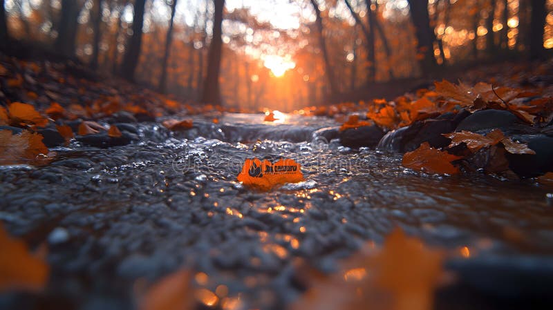 Bubbly Water Stream, Picturesque View of Cold Water Stream in Mountain ...