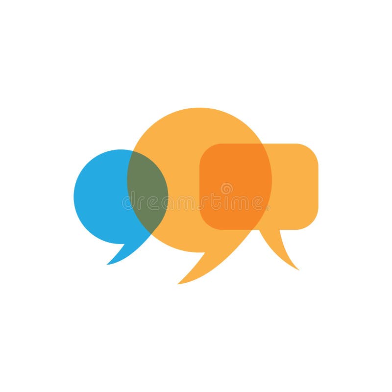 Buble Chat Icon Vector Illustration Design Logo Stock Vector ...