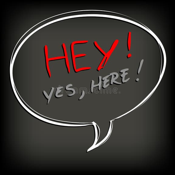 Buble toespraak vector illustratie. Illustration of symbool - 16963748