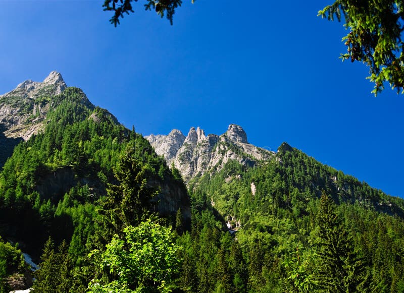 Bucegi Mountains, Romania stock photo. Image of hiking - 18035848
