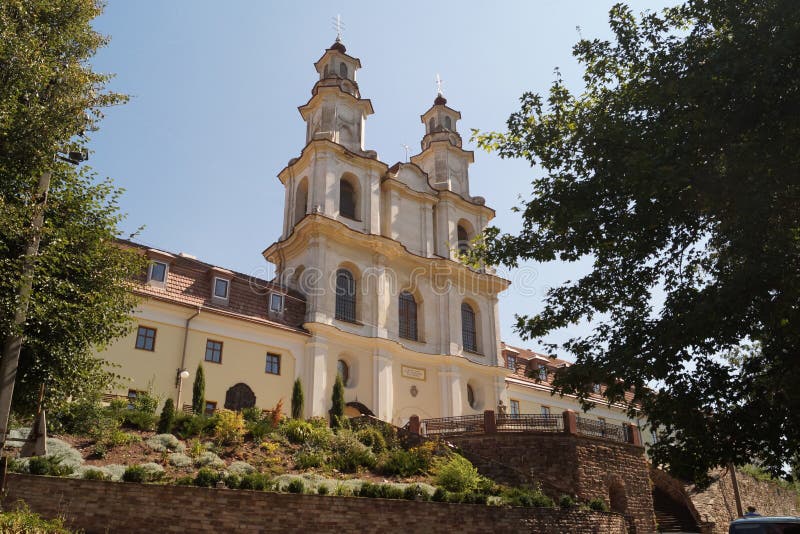 Buchach Medieval Basilian Monastery Stock Image - Image of buchach ...