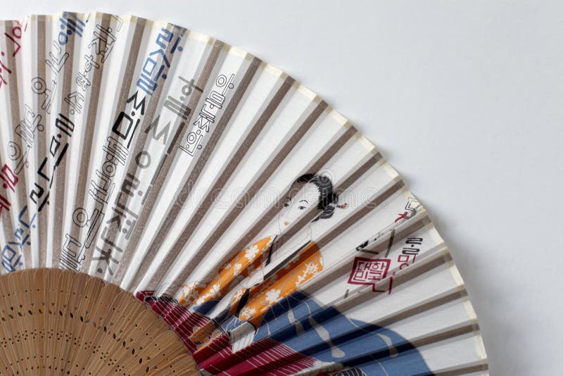Buchae - Korean Traditional Fan Stock Image - Image of females, fashion ...