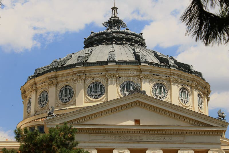 Bucharest atheneum stock photo. Image of bucuresti, bucharest - 4392570