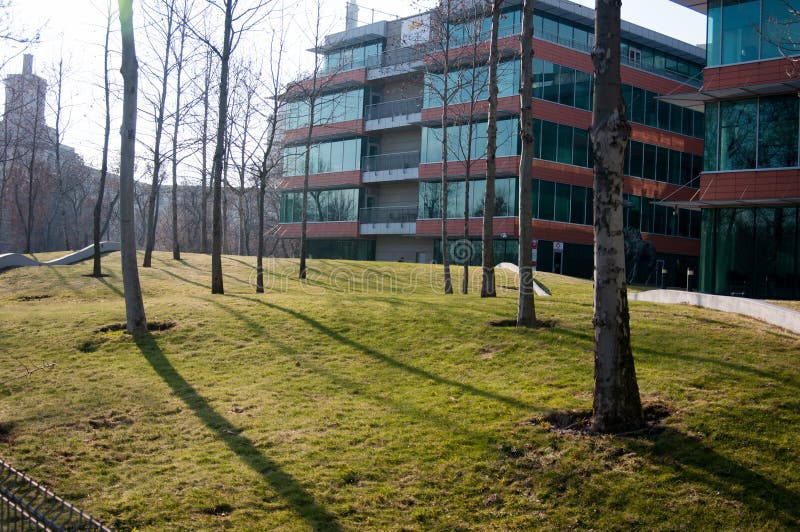 Bucharest Business District Editorial Image - Image of long, iconic ...