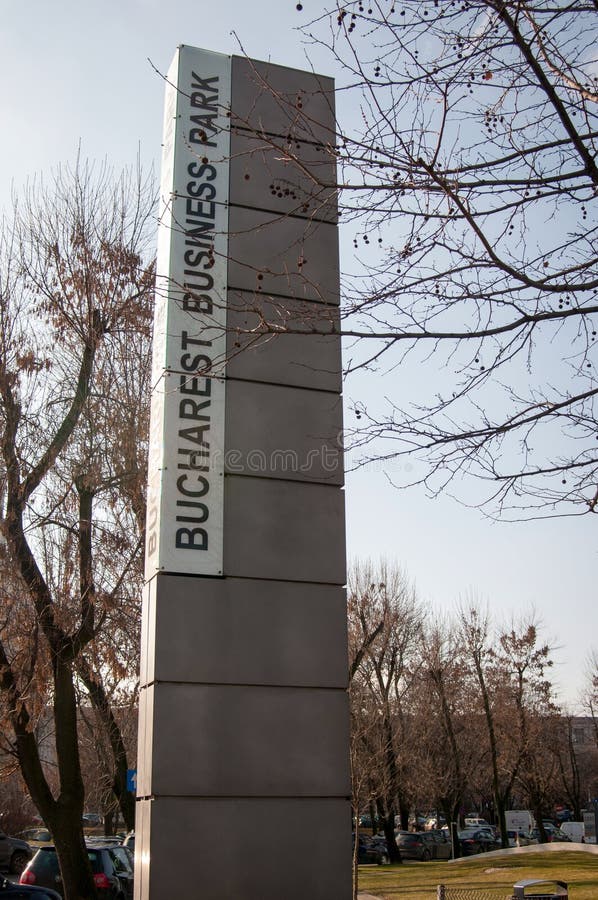 Bucharest Business District Editorial Image - Image of long, iconic ...