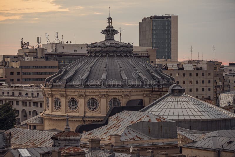 Bucharest center stock image. Image of tourist, romania - 21133139