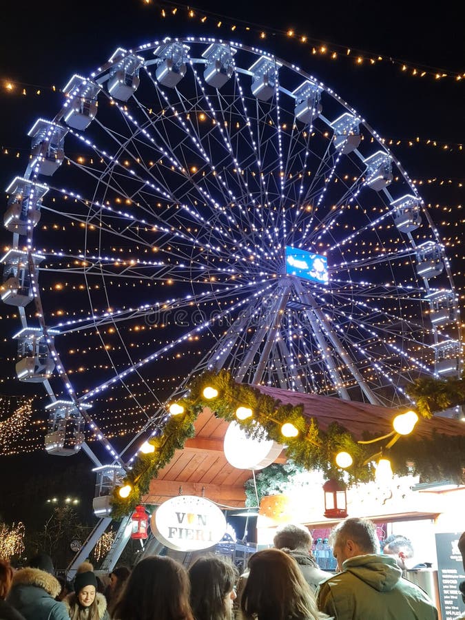 Bucharest Christmas Market, Romania, December 2022 Editorial Image ...