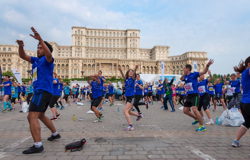 Bucharest International Half Marathon 2015 Editorial Photography ...