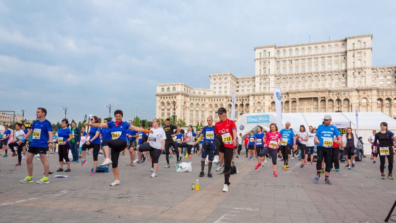Bucharest International Half Marathon 2015 Editorial Photography ...