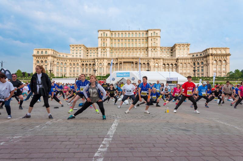 Bucharest International Half Marathon 2015 Editorial Stock Image ...