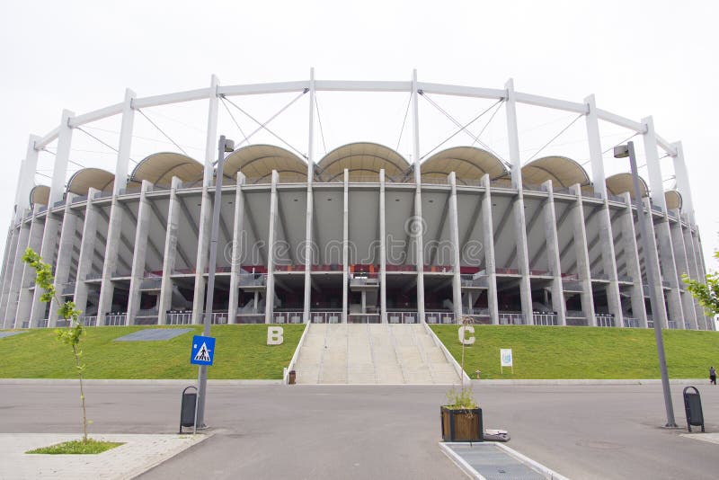 Bucharest National Arena Stadium Editorial Stock Photo - Image of ...