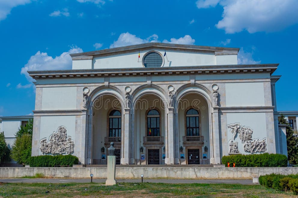 Bucharest National Opera House in Romania Stock Image - Image of ...