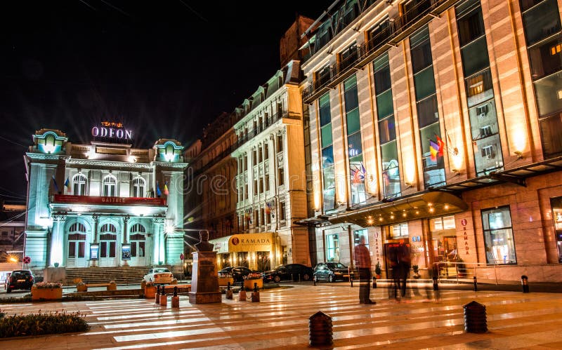 Odeon Theater editorial stock image. Image of odeon, building - 42152439