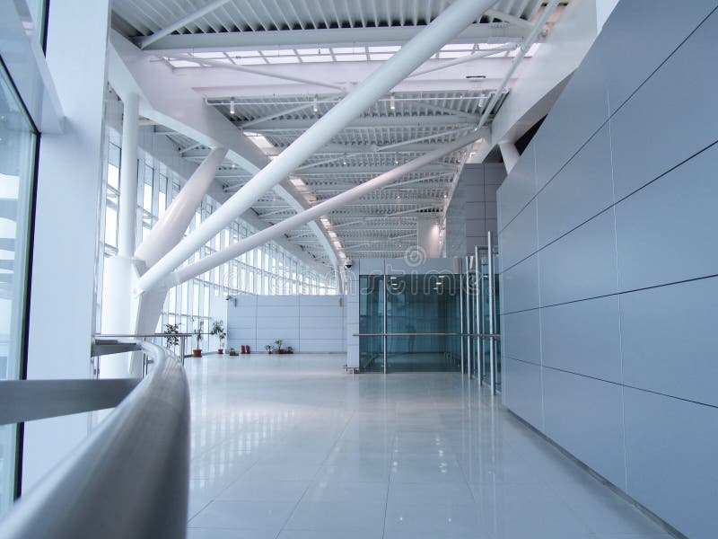 Bucharest Otopeni International Airport Stock Photo - Image of coanda ...