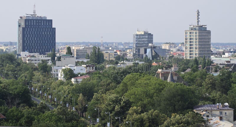 Urban Landscape, Piata Victoriei, Bucharest Editorial Stock Image ...