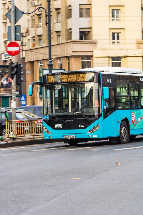 Bucharest Public Transportation STB Bus in Bucharest, Romania, 2019 ...