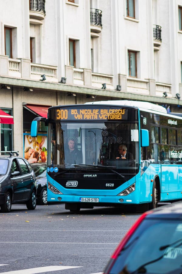 Bucharest Public Transportation STB Bus in Bucharest, Romania, 2019 ...