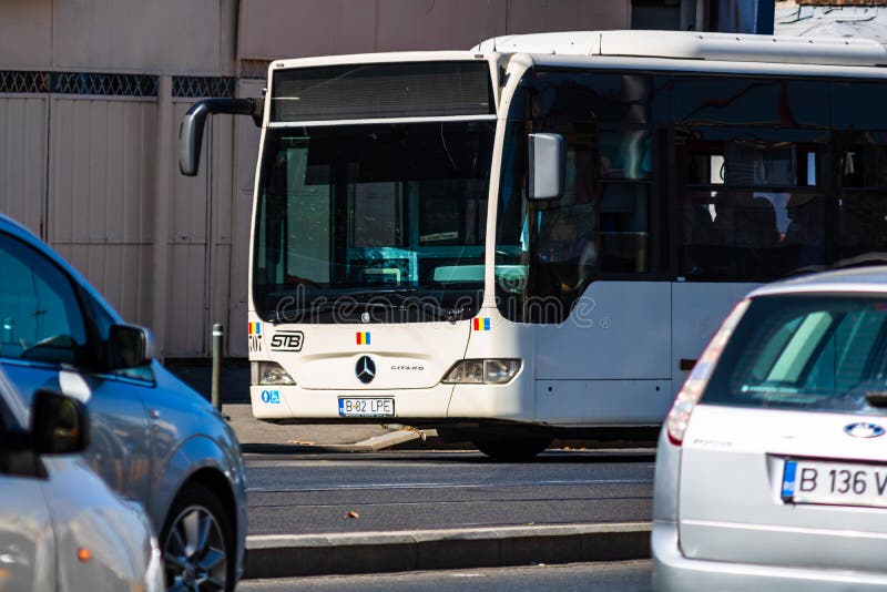 Bucharest Public Transportation STB Bus in Bucharest, Romania, 2019 ...