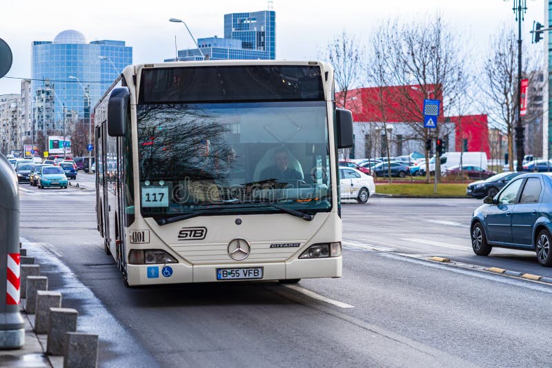 Bucharest Public Transportation STB Bus in Bucharest, Romania, 2019 ...