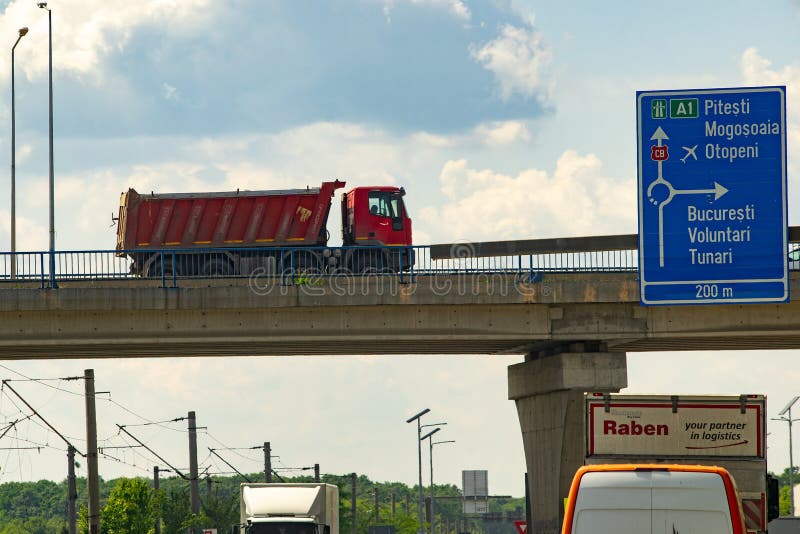 Bucharest ring road editorial image. Image of 2023, dmcb - 279329475