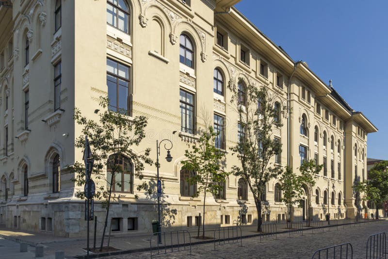 City Hall at the Center of City of Bucharest, Romania Editorial Image ...