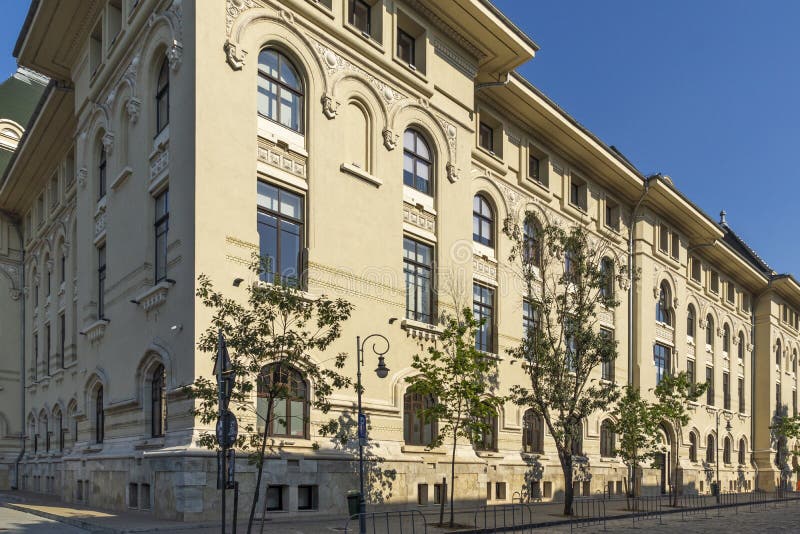 City Hall at the Center of City of Bucharest, Romania Editorial ...