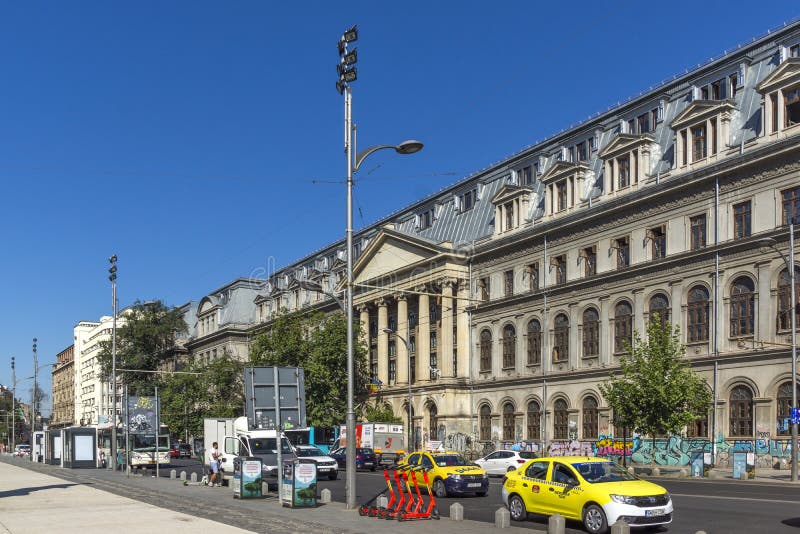 University Square in City of Bucharest, Romania Editorial Stock Photo ...